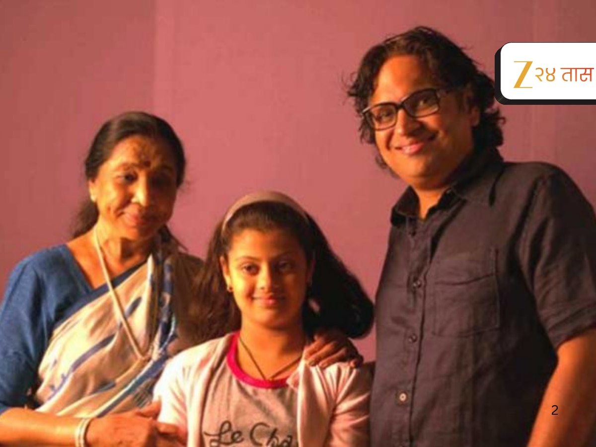 Asha Bhosale Family Tree Son Daughter Husband All Members List | Asha ...