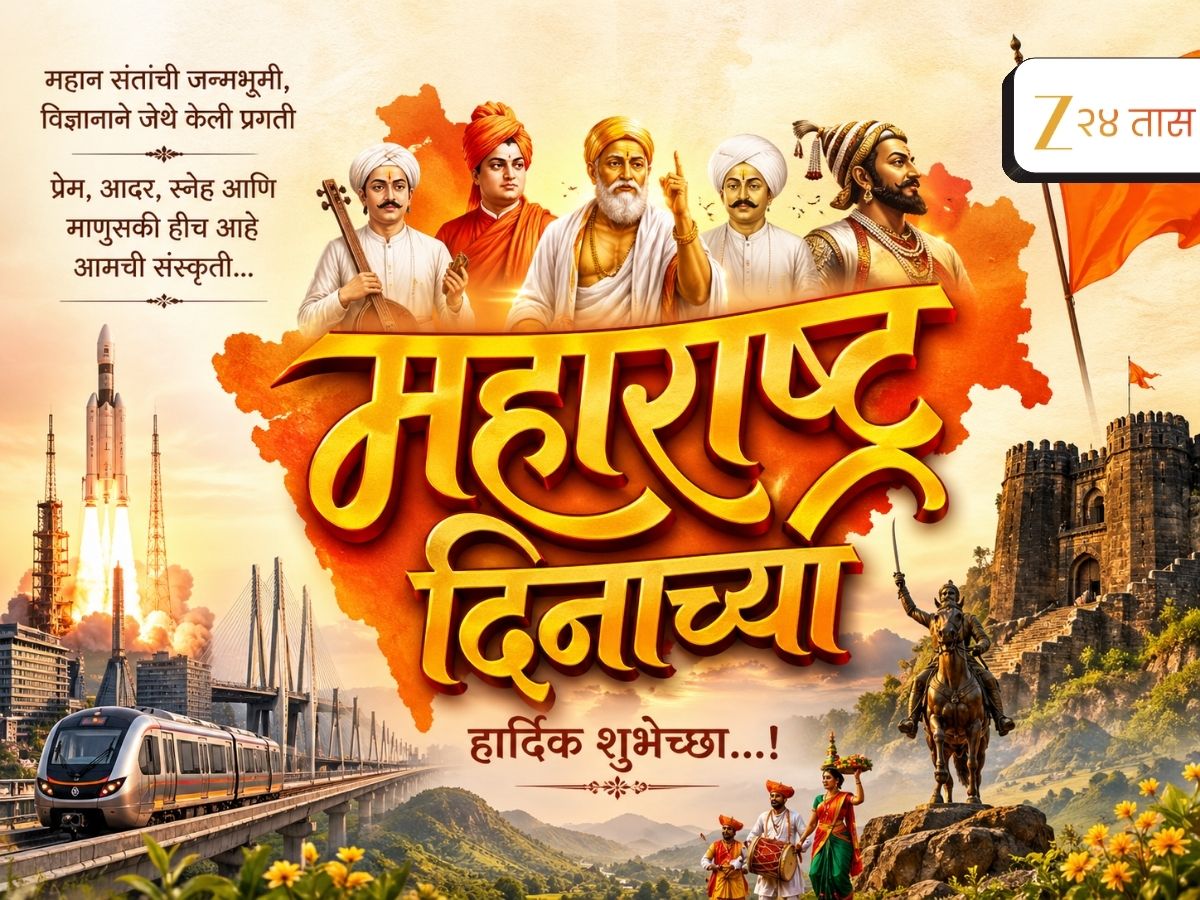 Maharashtra Day Wishes in Marathi 1 May Happy Maharashtra Din 2026 ...