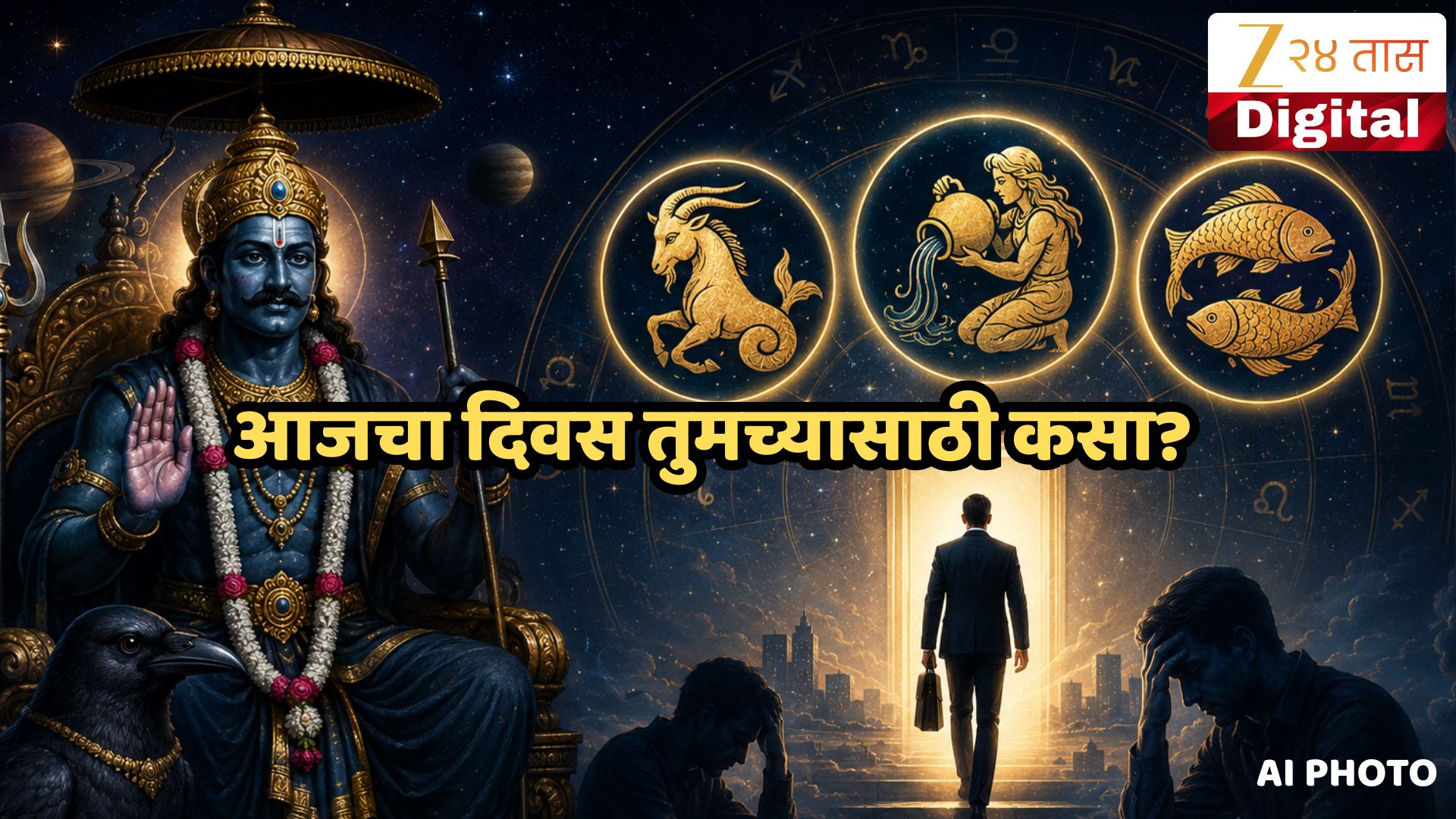 Aajche Rashi Bhavishya 12 May 2026 : मकर, कुंभ आणि मीन राशीच्या लोकांना ...