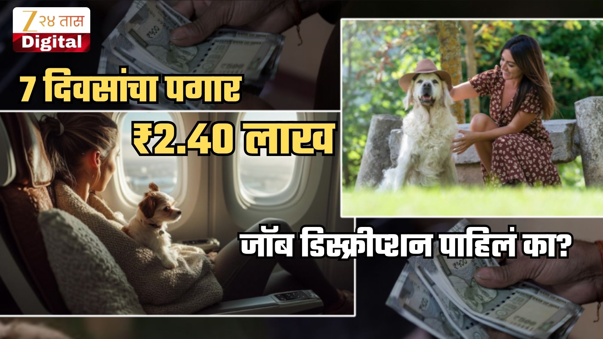 job alert news dog nannies earn up to 134000 usd in a year USA Naurkri ...