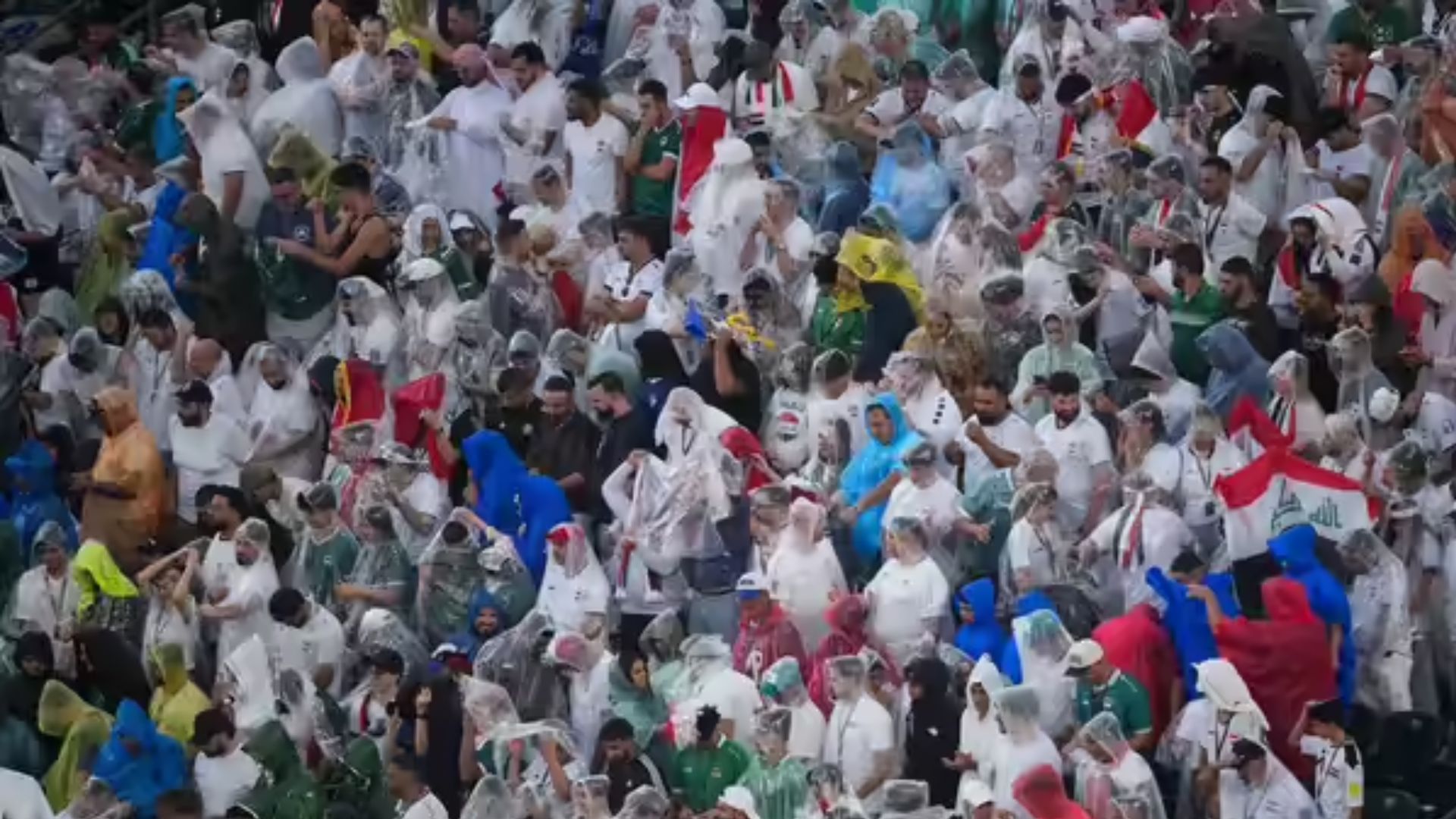 france vs iraq match fifa world cup 2026 stops due to rain after decade ...