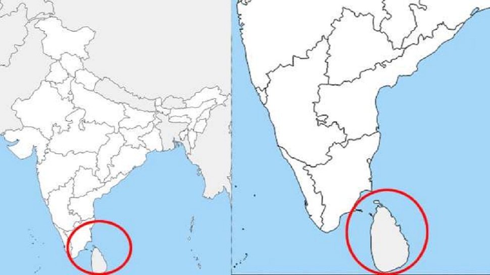 india srilanka crisis map relationship